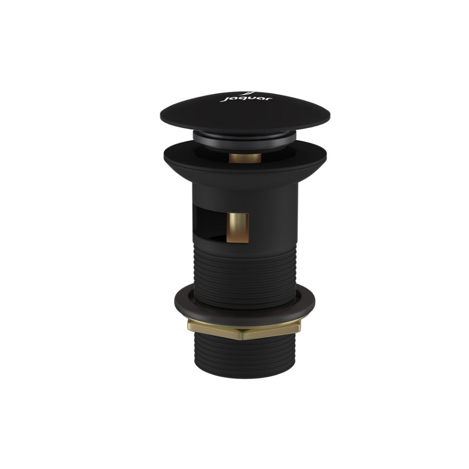 CLICK CLACK (POP-UP)WASTE H/T - JAQUAR FAUCETS - ( BLACK MATT - ALLIED ...