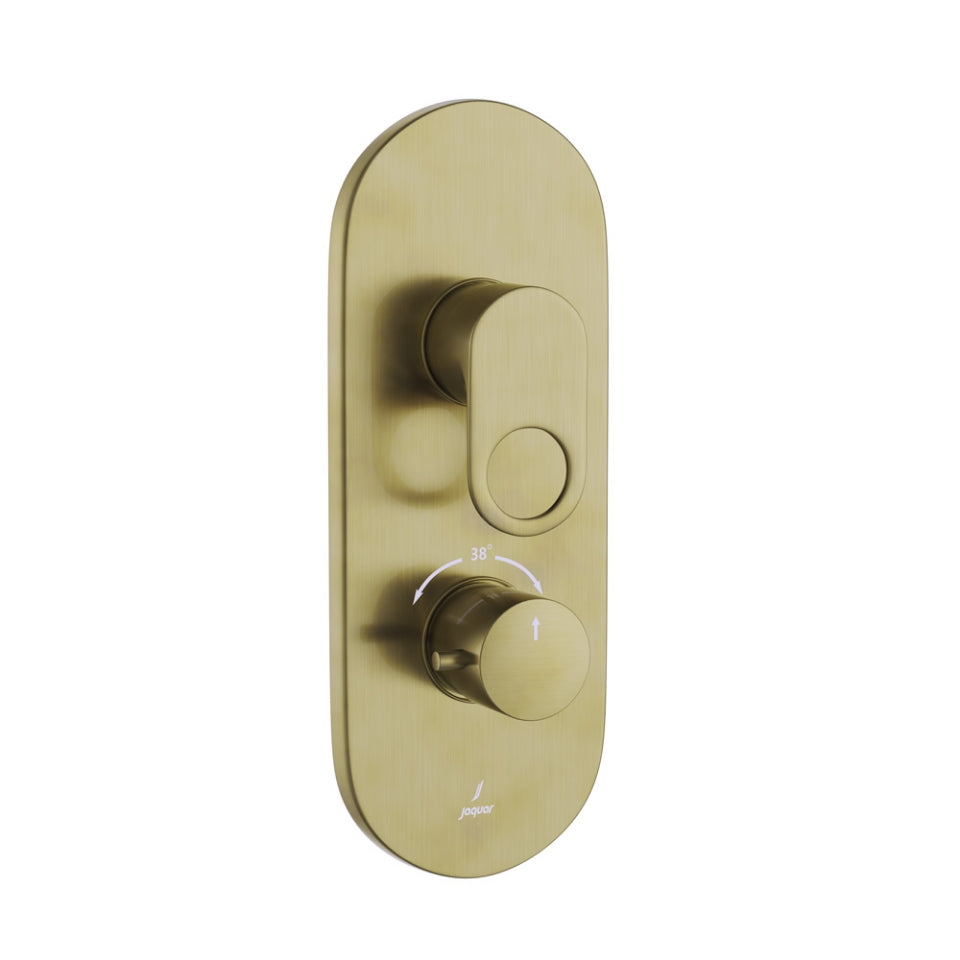 AQUAMAX EXPOSED PART KIT OF THERMOSTATIC SHOWER MIXER WITH 3-WAY DIVER ...