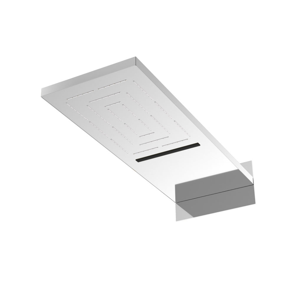 MAZE 2 INLET W/CONC.INST KIT 22 X8 - JAQUAR FAUCETS - ( CHROME - OVERH ...