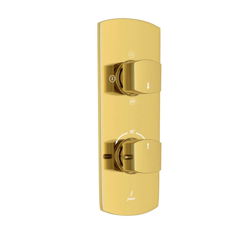 AQUAMAX EXPOSED PART KIT OF THERMOSTATIC SHOWER MIXER WITH 3-WAY DIVER ...