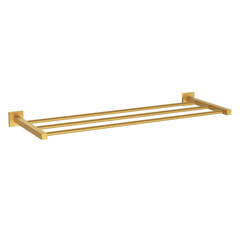 TOWEL RACK WITHOUT LOWER HANG - JAQUAR FAUCETS - ( GOLD MATT PVD - KUB ...