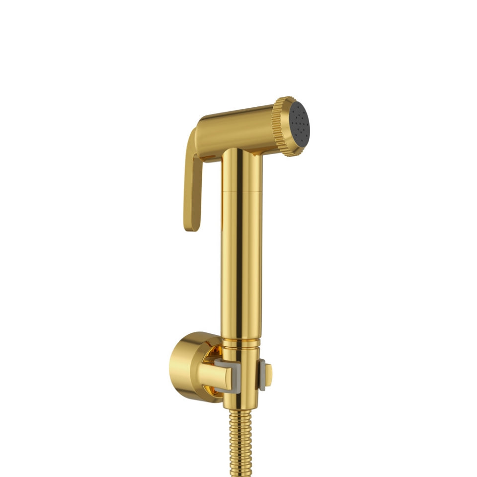 HAND SHOWER (HEALTH FAUCET) WITH 8MM DIA - JAQUAR FAUCETS - ( GOLD BRI ...