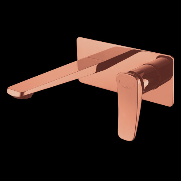 BRASS WALL BASIN MIXER - AQUANT - ( ROSE GOLD - - 0x0 mm - 0inchx0inch ...