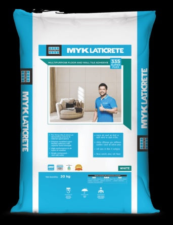 L 335 WHITE MULTIPURPOSE ADHESIVE 20KG - MYK LATICRETE - ( - - 0x0 mm ...