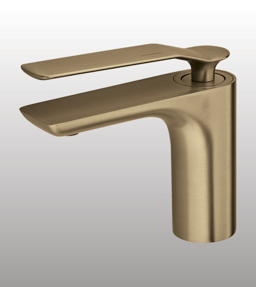 SL BASIN MIXER W/PIPES&WASTE COUPLING - AQUANT - ( BRUSHED GOLD - - 0x ...