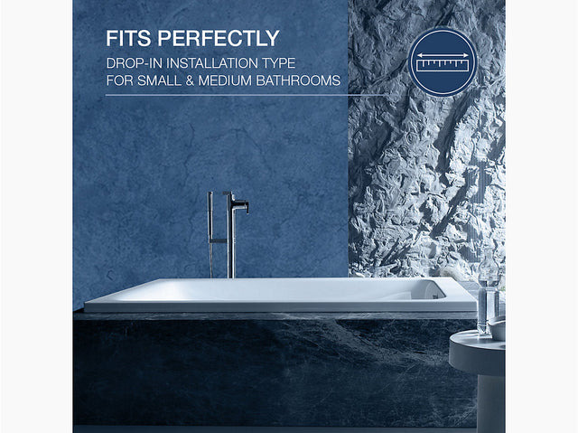 REACH ACRYLIC BATHTUB DROP-IN 1500MM - KOHLER PREMIUM - ( WHITE - PREM ...