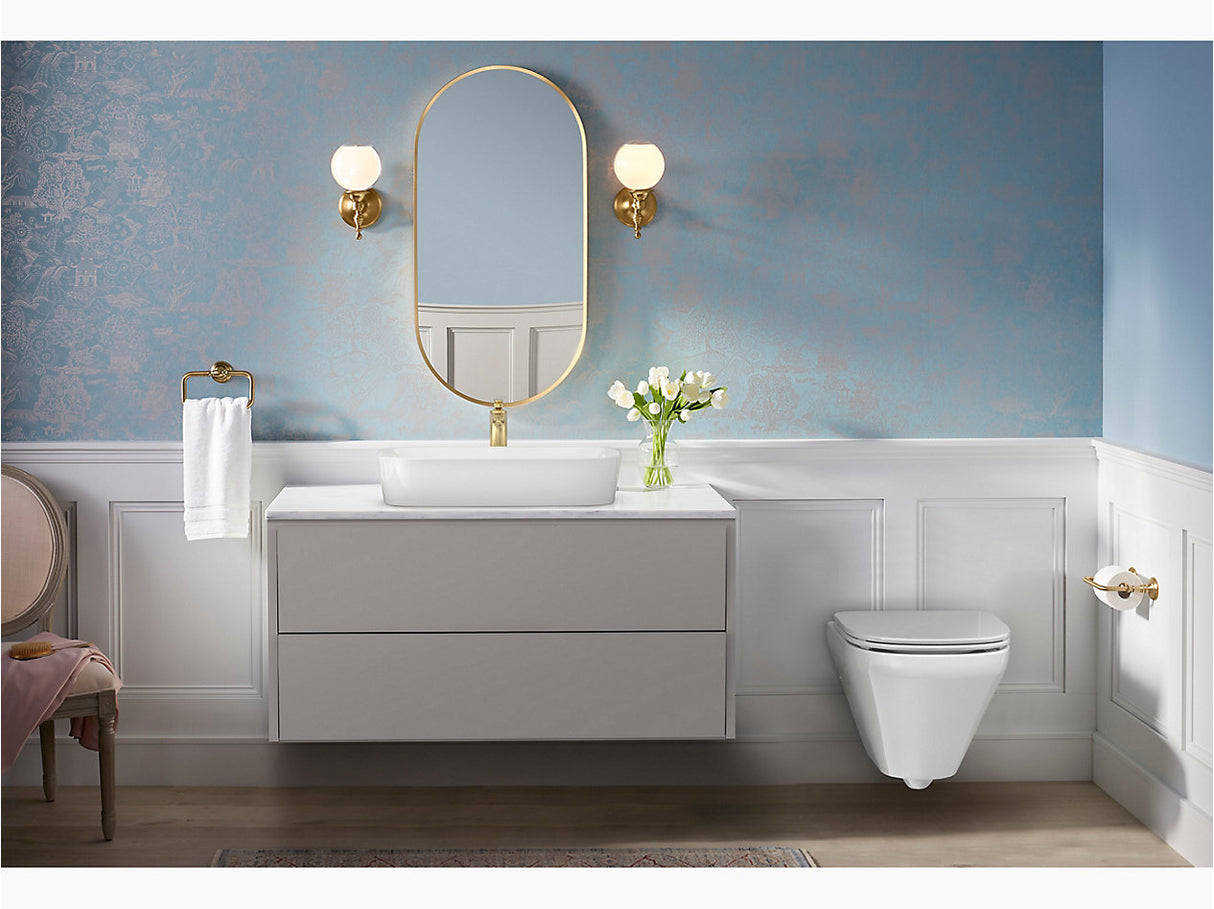 ESSENTIAL CAPSULE MIRROR - KOHLER POPULAR - ( BRUSHED GOLD - POPULAR ...